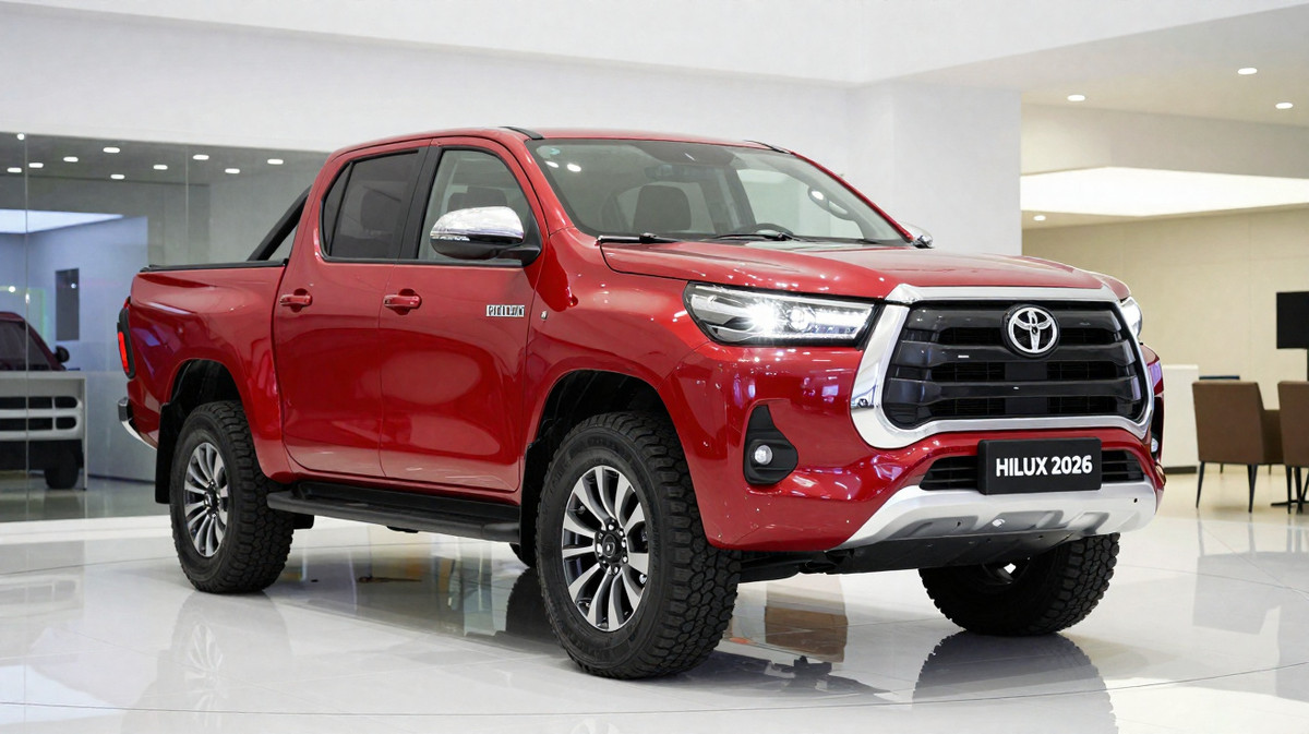 Toyota Hilux 2026 com visual novo e mais tecnologia - newenergybrasil ...